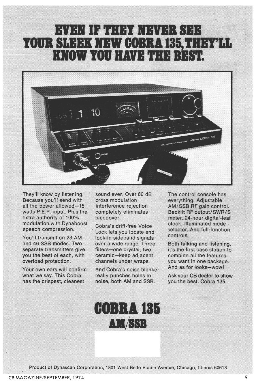 Cobra 135